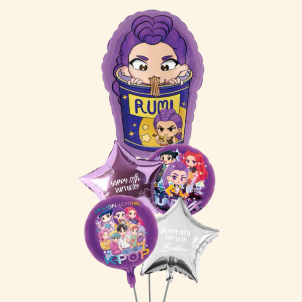 33″ Kpop Demon Hunter Huntrix CustomFoil Bouquet [RUMI] (Customised ...